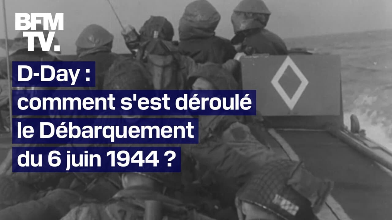 80 ans du Débarquement: comment cette fameuse nuit du 5 au 6 juin 1944 s'est-elle déroulée?