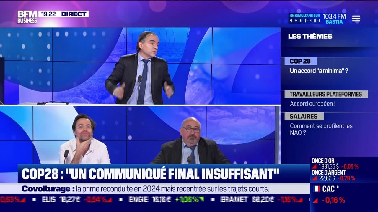 COP28 : un accord "a minima" ? - 13/12