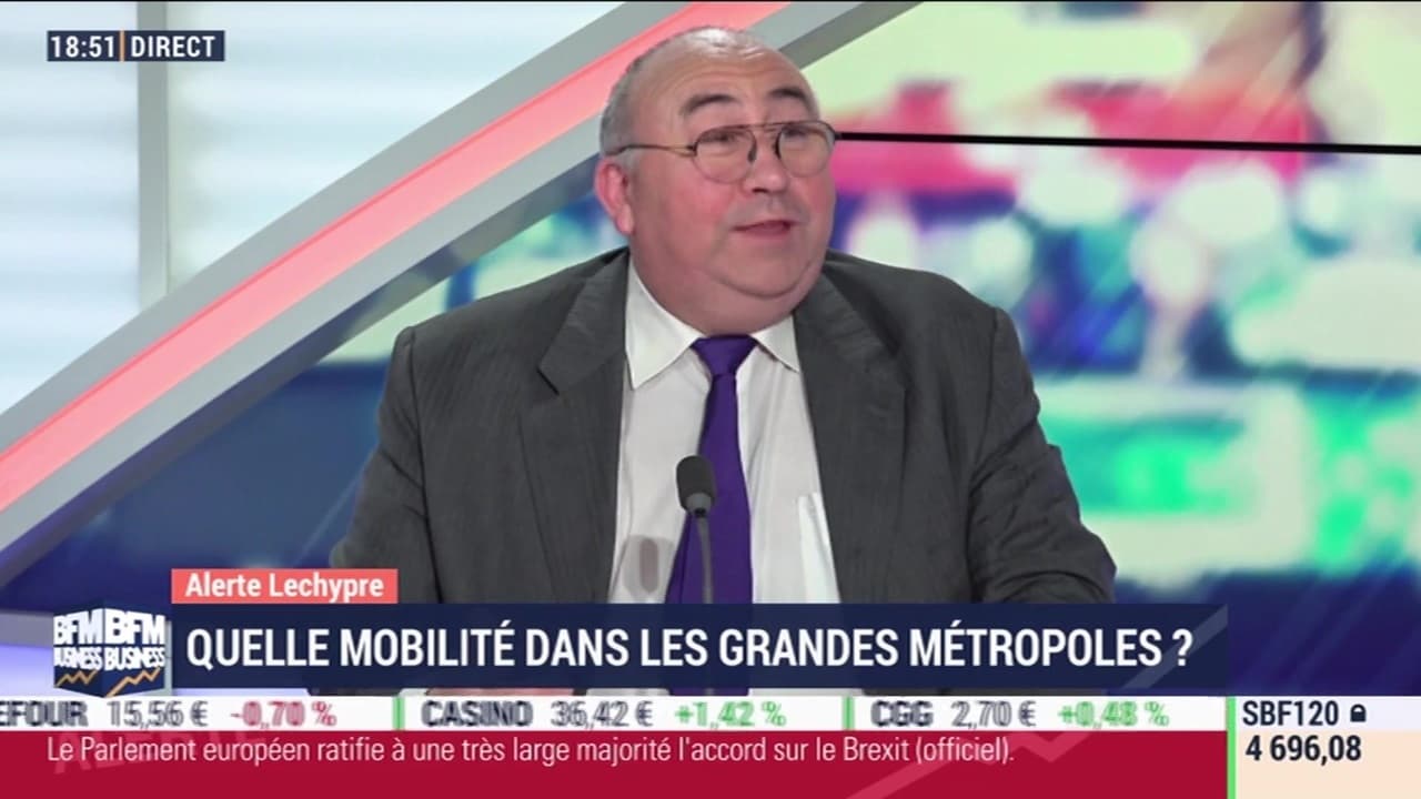 Emmanuel Lechypre: quelle mobilité dans les grandes métropoles ? - 29/01