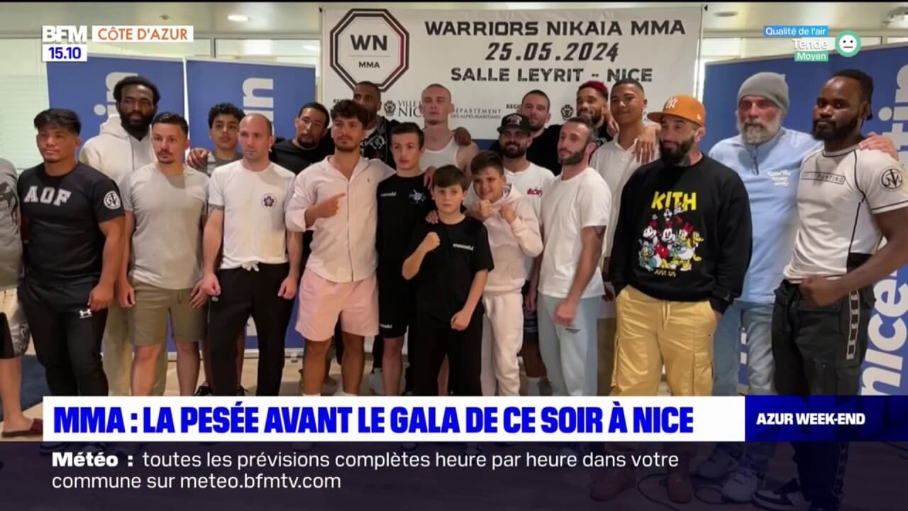 Nice: un premier gala de MMA ce samedi soir