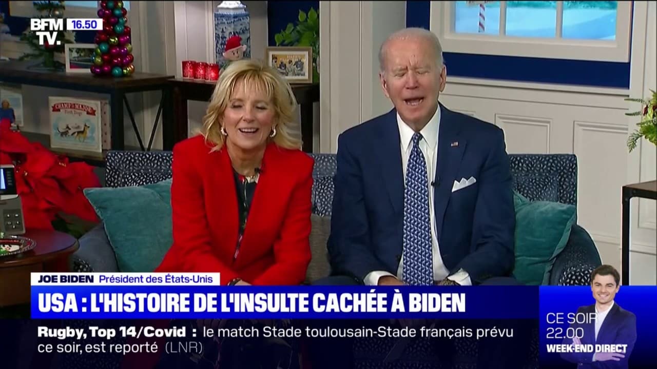 "Let's go Brandon": Joe Biden insulté à demi-mot lors d'un appel pour Noël