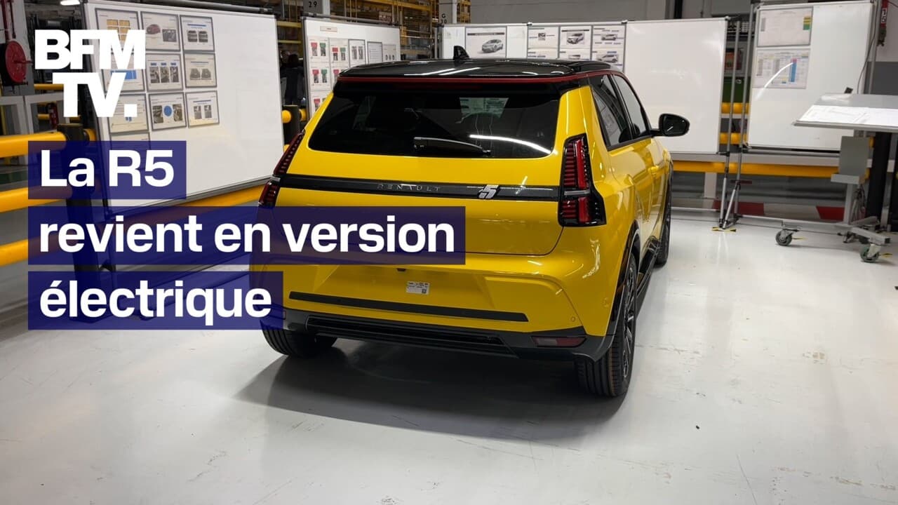 Renault 5: BFMTV vous emmène en visite exclusive dan l'usine de Douai ...