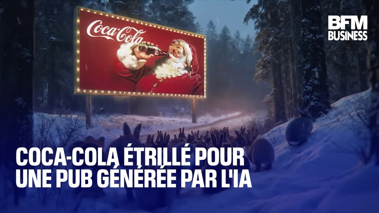 Coca-Cola étrillé pour une pub générée par l'IA