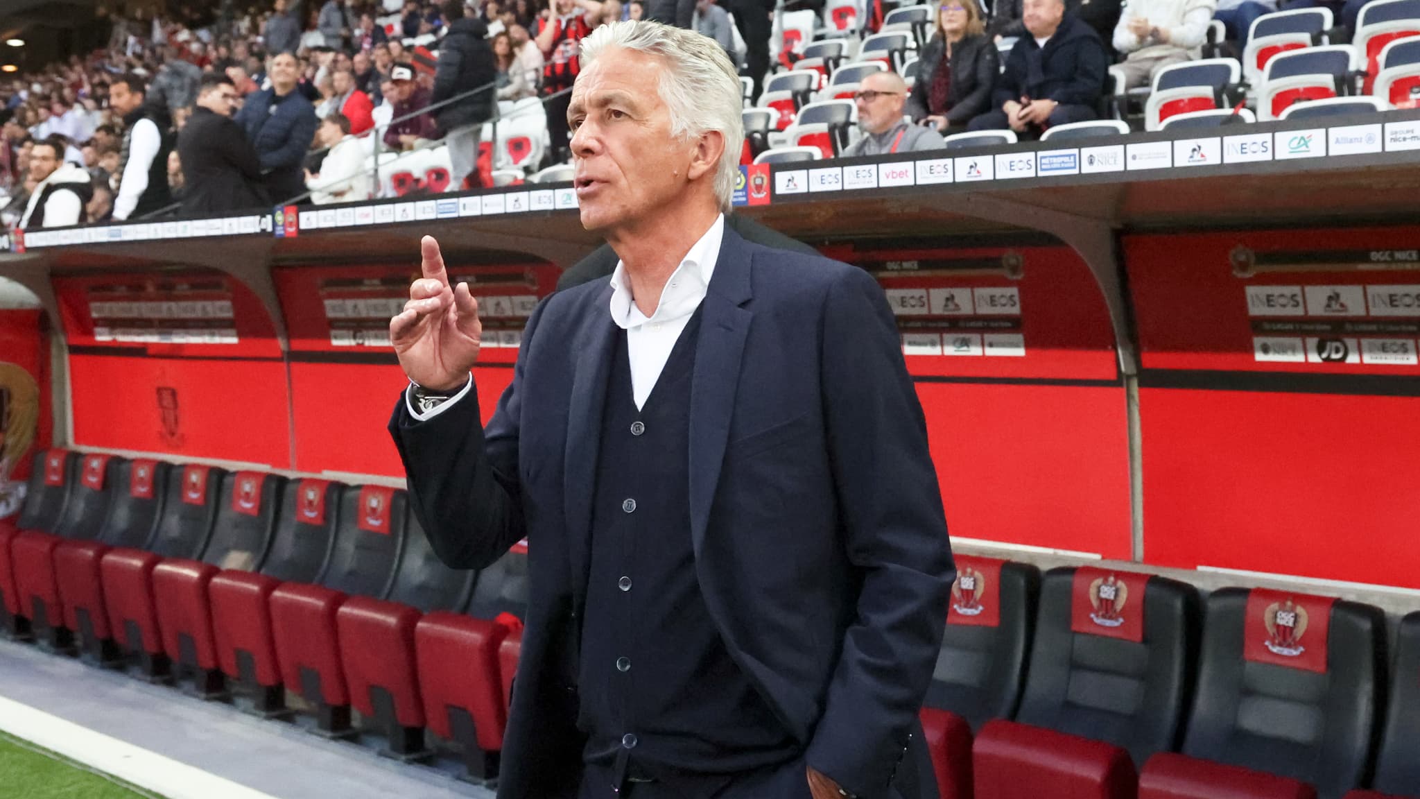 Nice: le message de Rivère aux ultras de la Populaire Sud après leur ...