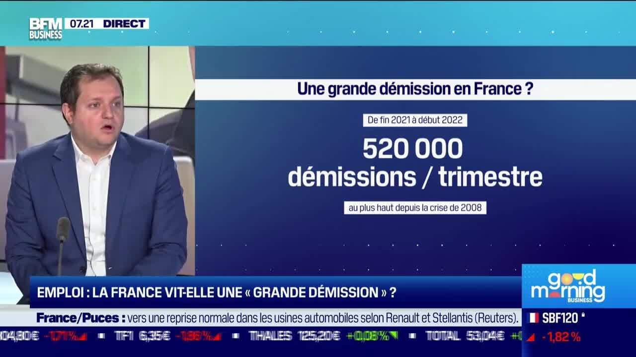 Michaël Orand (Dares) : La France vit-elle une "grande démission" ? - 23/08