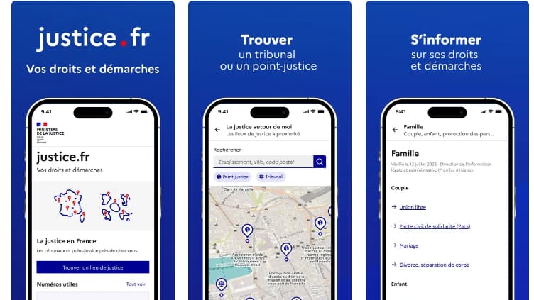 A quoi sert "Justice.fr", l'application lancée par le ministère de la ...