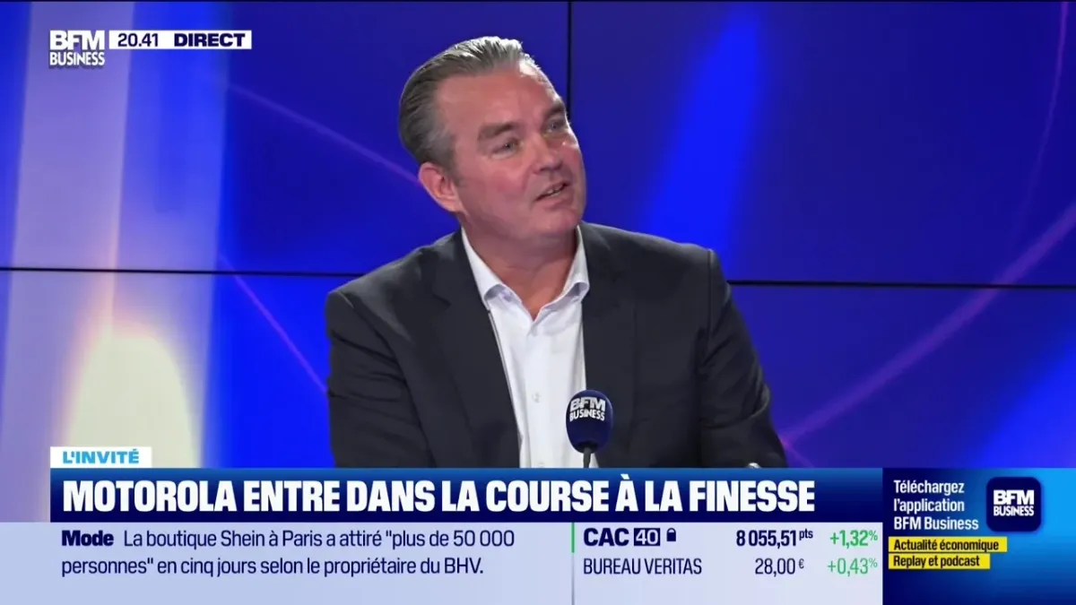 Pierre-Yves Oortmeyer (Motorola France) : Course à la finesse, Motorola emboîte le pas à Samsung ...