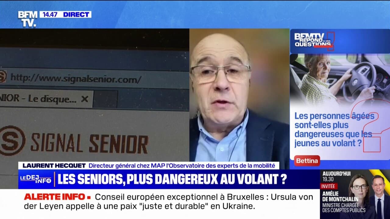 Les personnes âgées sont-elles plus dangereuses que les jeunes au volant? BFMTV répond à vos ...
