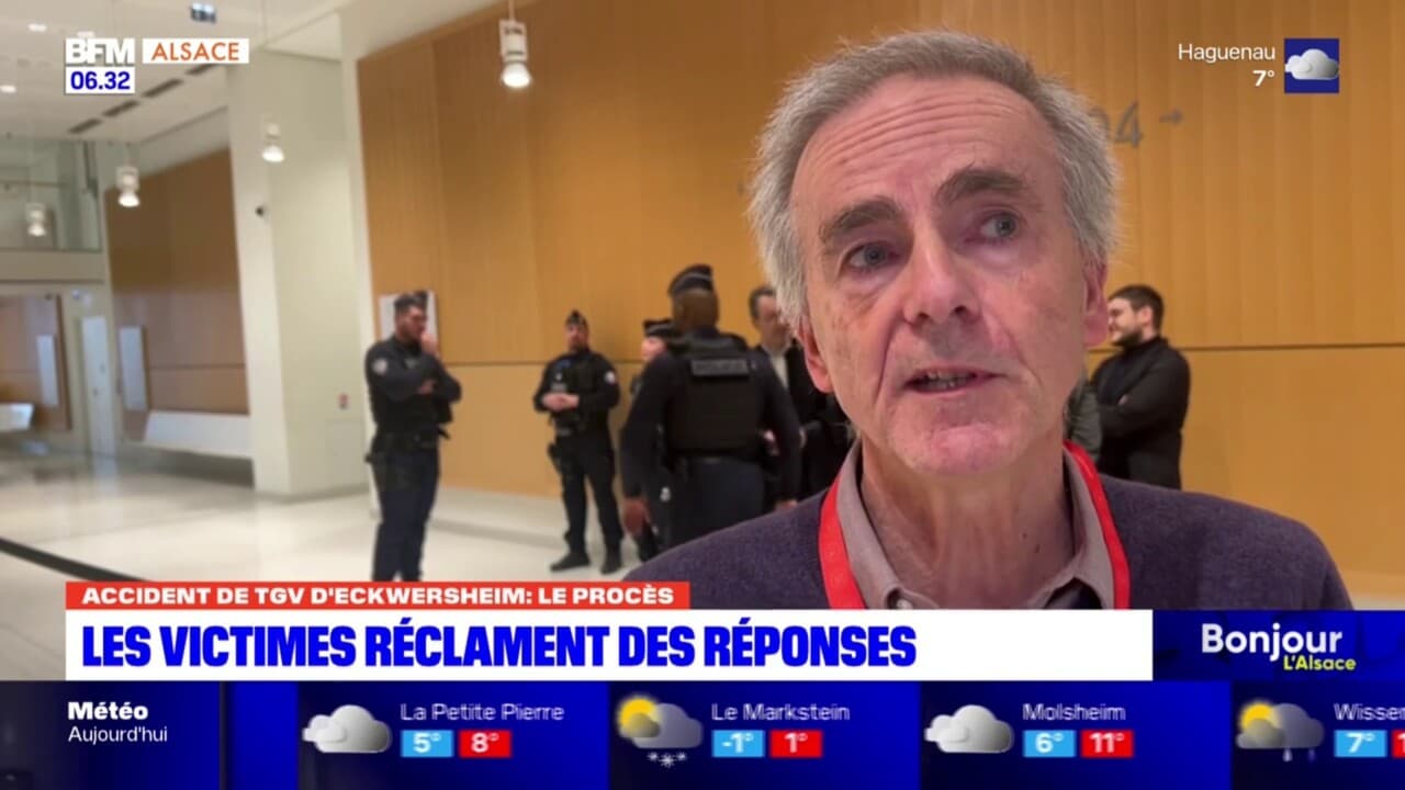 Procès Du Déraillement Mortel Du Tgv à Eckwersheim Les Familles Des