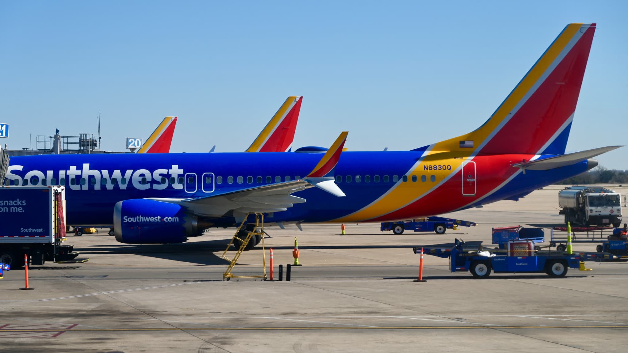 Au Texas, un avion touché par un tir avant son décollage