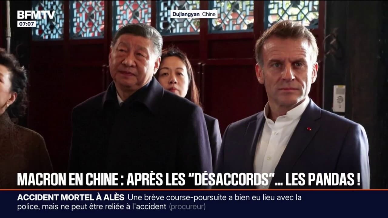 Emmanuel et Brigitte Macron achèvent leur visite en Chine ce vendredi