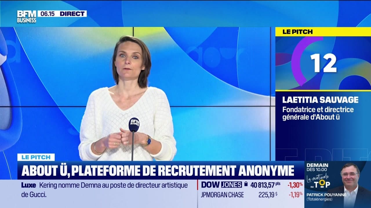 Le Pitch : About ü, plateforme de recrutement anonyme - 14/03