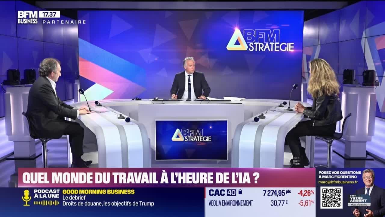 BFM Stratégie (Cours n°326) : Quel monde du travail à l'heure de l'IA ...