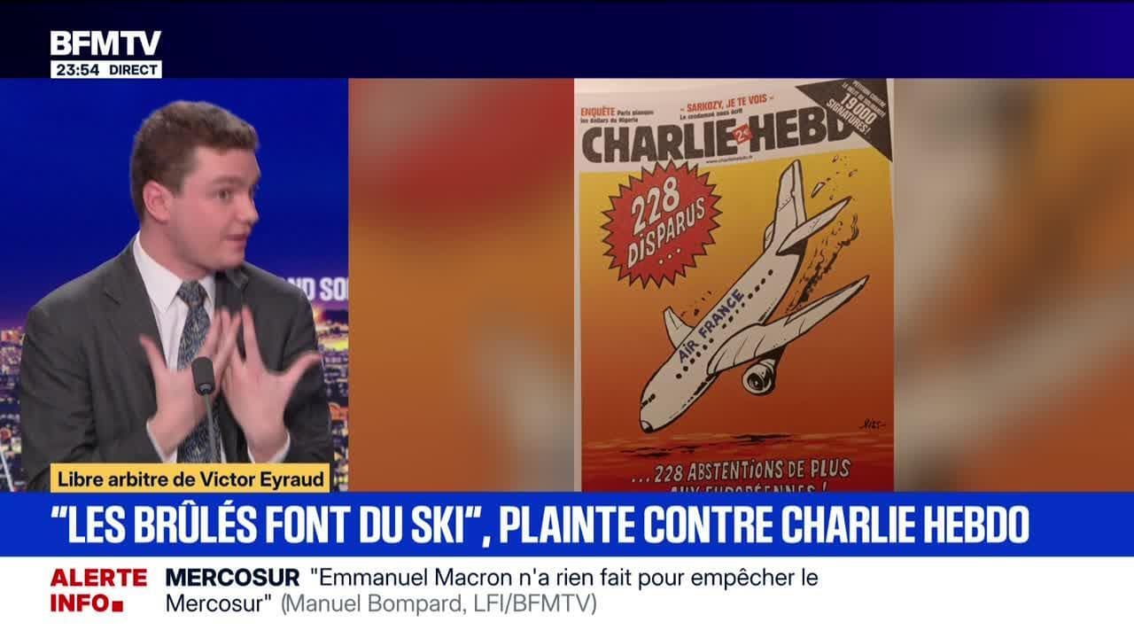 “Les brûlés font du ski”, plainte contre Charlie Hebdo - 12/01