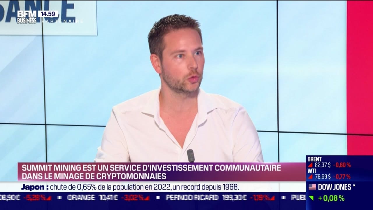 Mathieu Vincent (Summit Mining) : Summit Mining, spécialiste dans le minage de cryptomonnaie - 26/07
