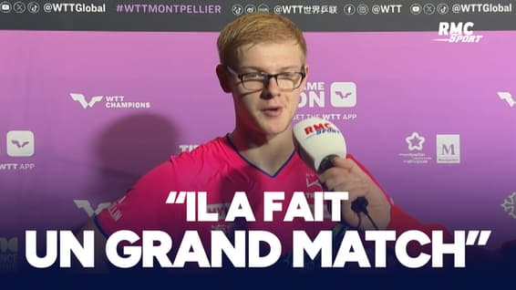 Tennis de table : "Il a fait un grand match", la déception de Félix ...