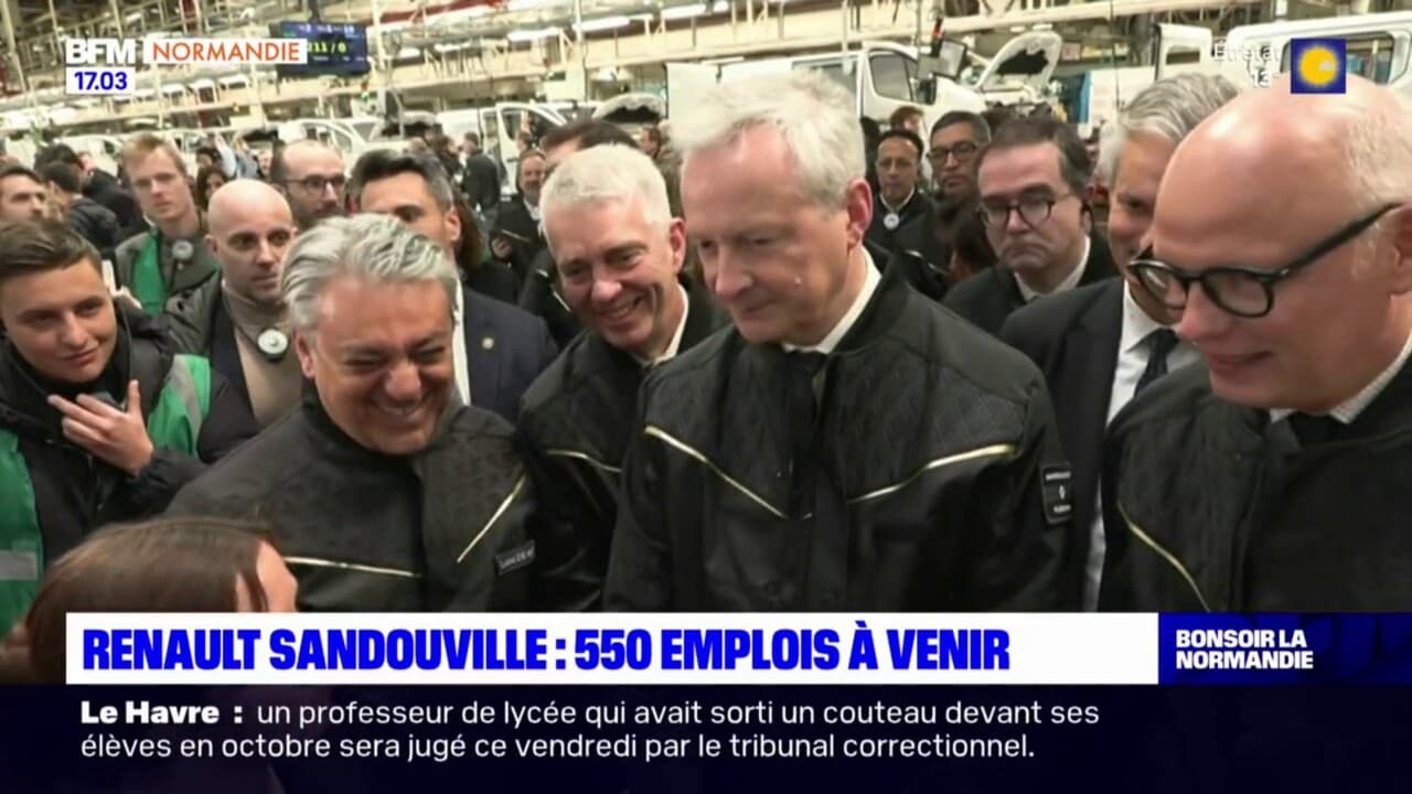 Seine-Maritime: 550 emplois à venir sur le site de Renault à Sandouville