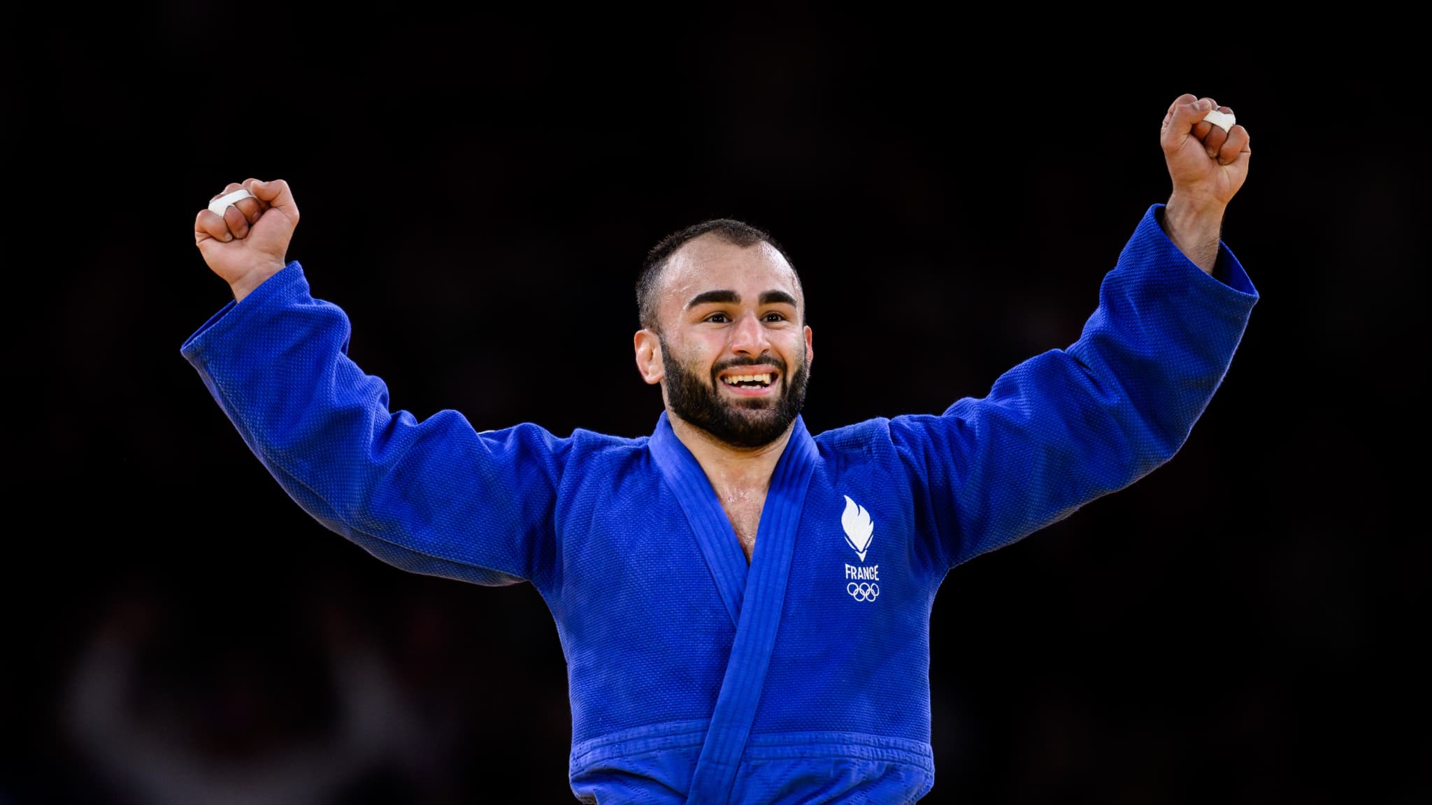 JO 2024: le parcours atypique du judoka Luka Mkheidze, premier médaillé ...