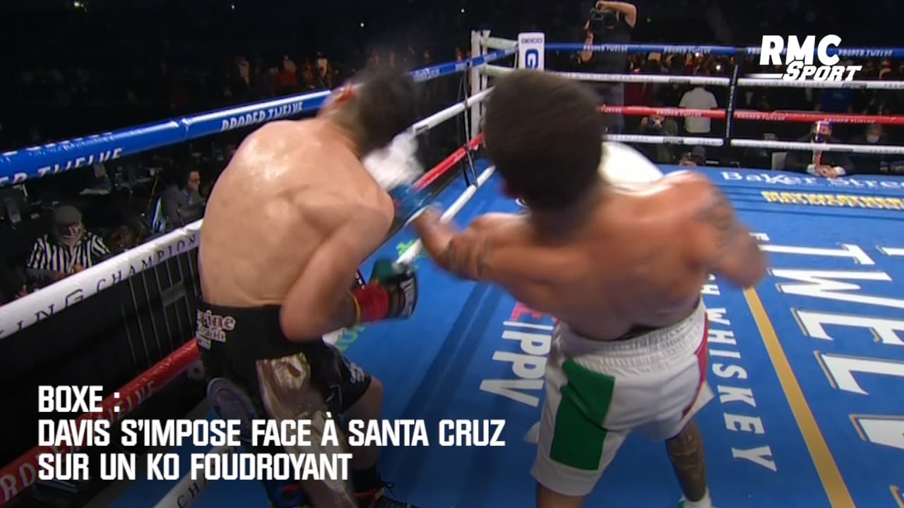 Boxe : Davis s'impose face à Santa Cruz sur un énorme KO