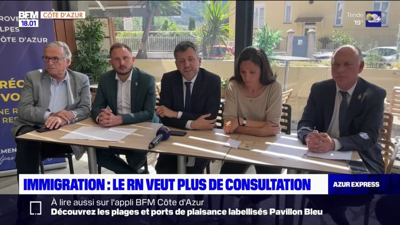 Immigration: le RN veut plus de consultation sur le choix du lieu pour ...