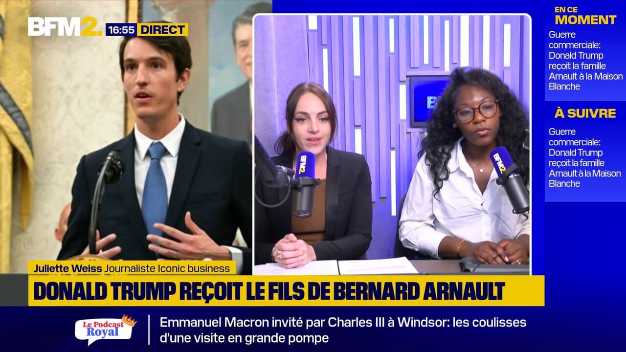 Douane: le fils de Bernard Arnaud à la Maison Blanche pour la remise de la médaille du Souvenir