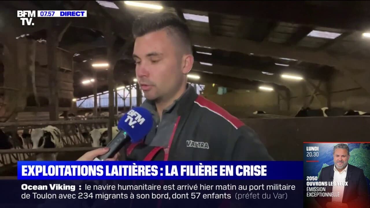 Jérémy, 23 ans, a quitté son CDI pour reprendre une exploitation ...