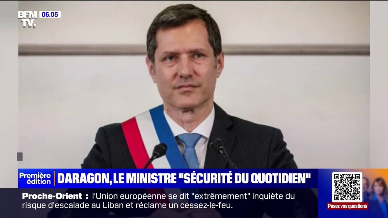 Qui est Nicolas Daragon, maire LR de Valence, nommé ministre délégué de ...