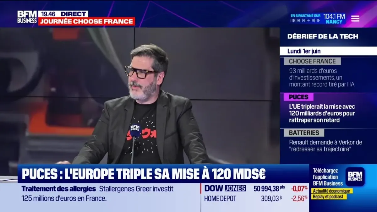 Le Débrief de la tech - Lundi 1er juin