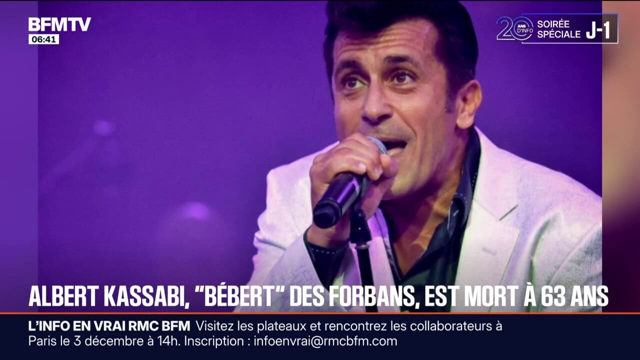 Albert Kassabi, alias "Bébert", leader du groupe "Les Forbans", est ...