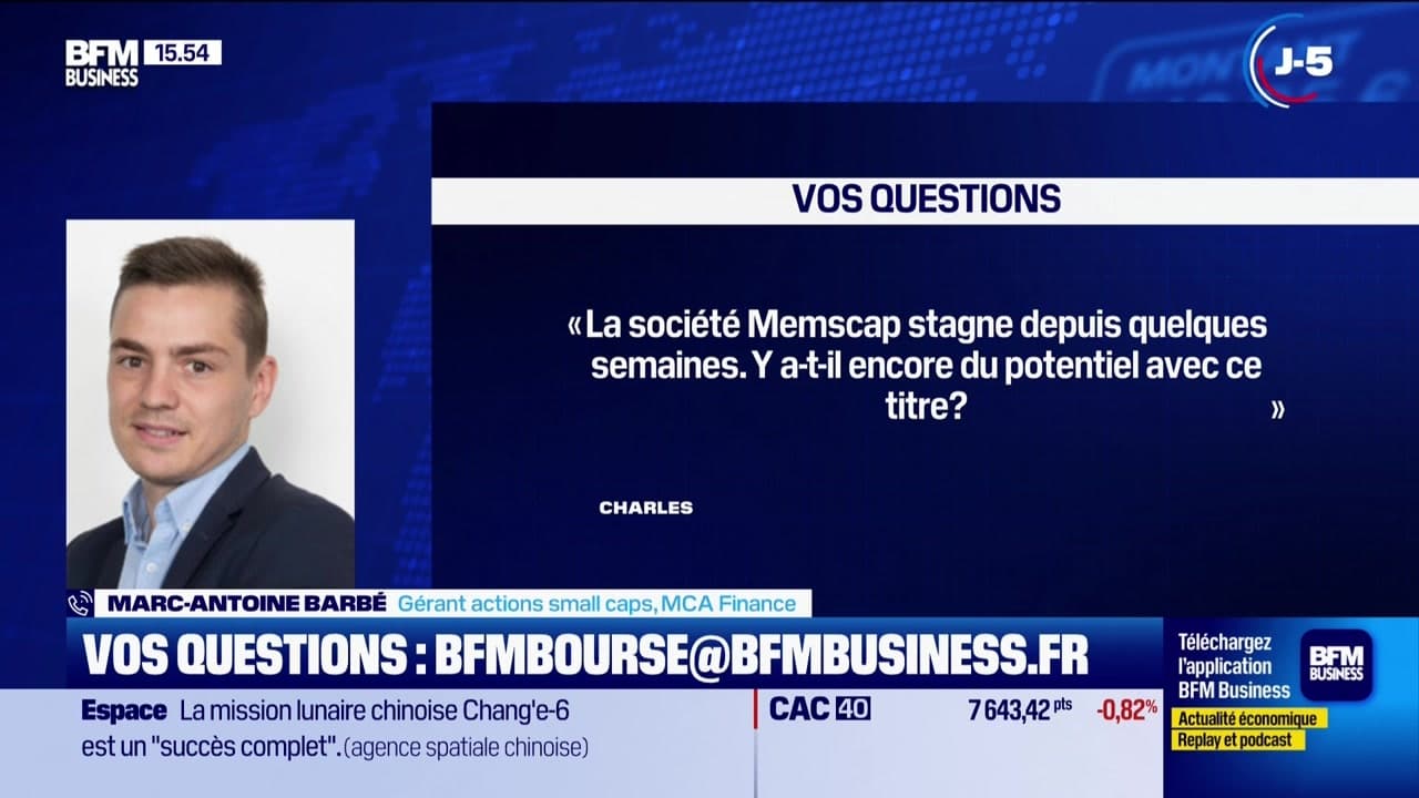 Culture Bourse : « La société Memscap stagne depuis quelques semaines y ... Culture Bourse : « La société Memscap stagne depuis quelques semaines y ...