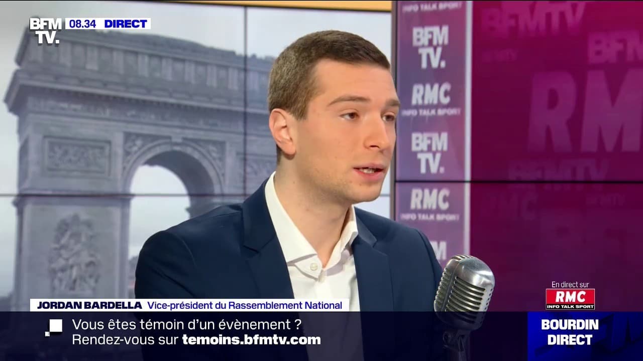 Jordan Bardella vante les chiffres de l'économie du Royaume-Uni avant ...
