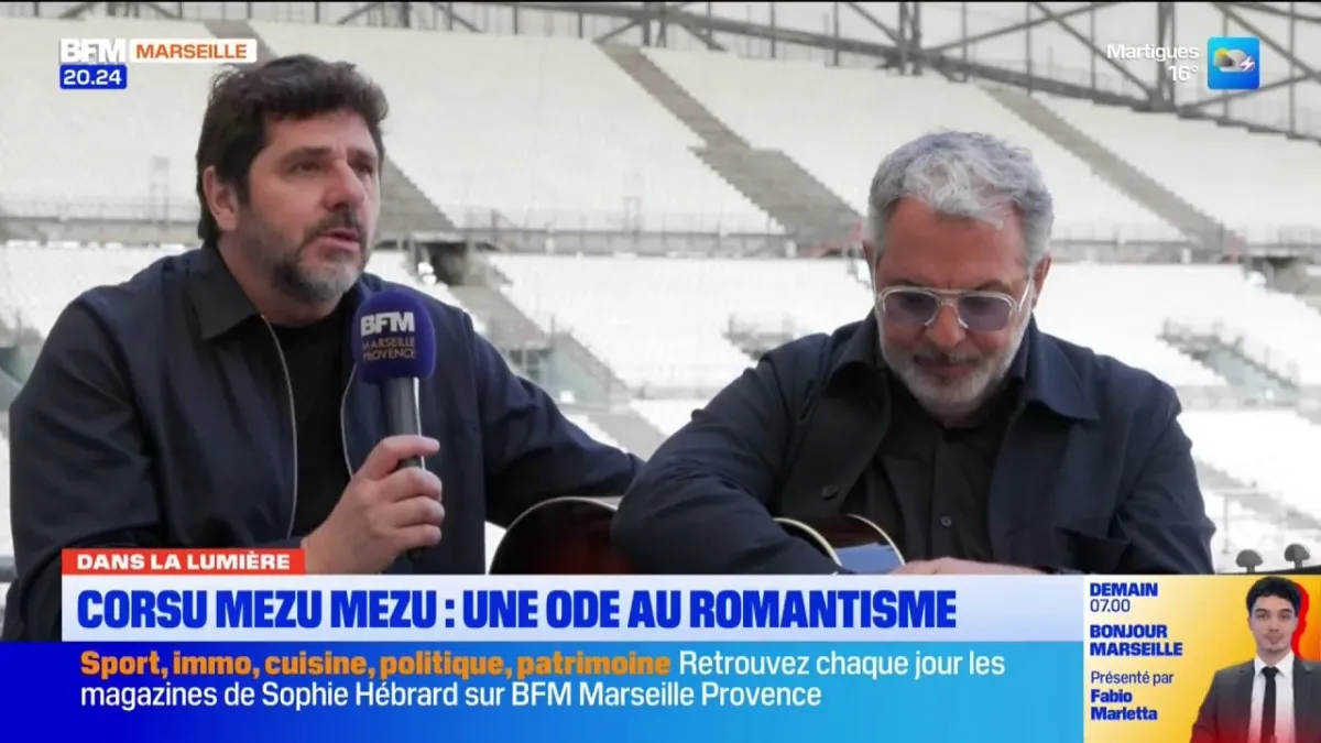 Dans La Lumière : rencontre avec Patrick Fiori et Jean Menconi