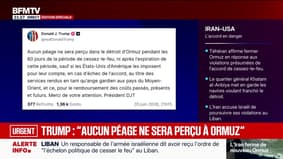 Donald Trump menace d'imposer un péage américain dans le détroit d ...