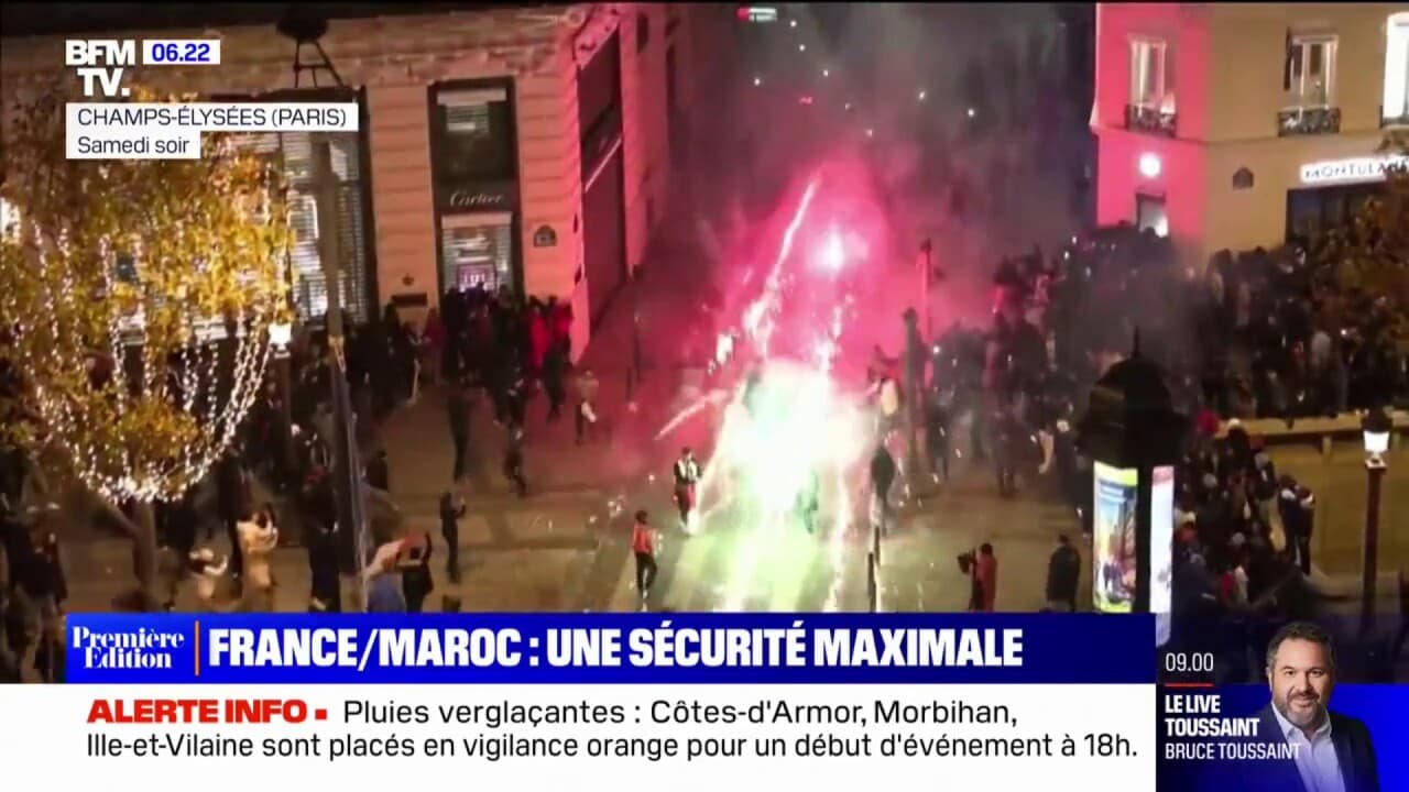 France-Maroc: face aux risques de débordements, le dispositif policier ...
