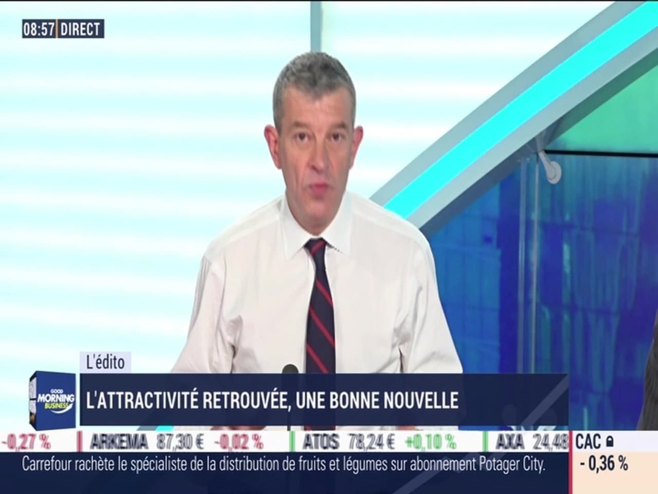 Nicolas Doze : L'attractivité retrouvée, une bonne nouvelle - 21/01