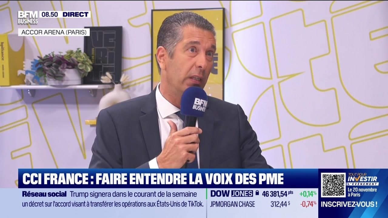 Nicolas Bonnet (CCI France) : CCI France appelle à la simplification - 23/09