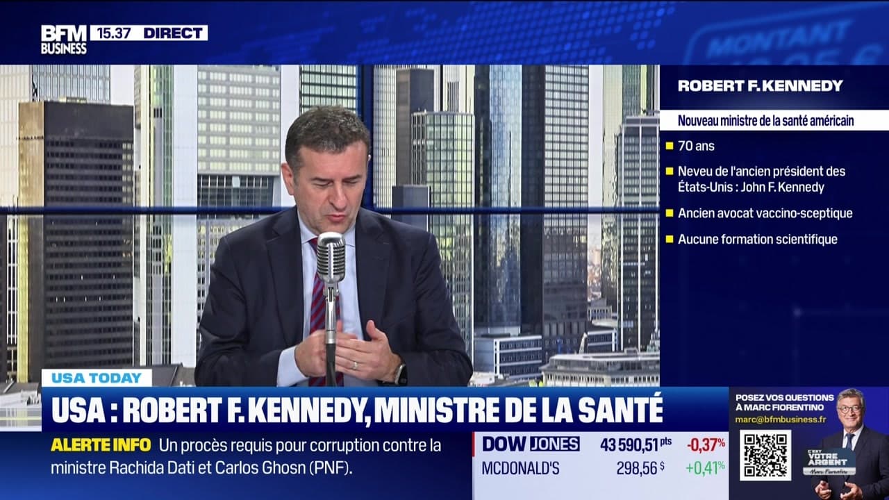 USA Today : Un antivax devient ministre de la Santé aux USA, les grands ...