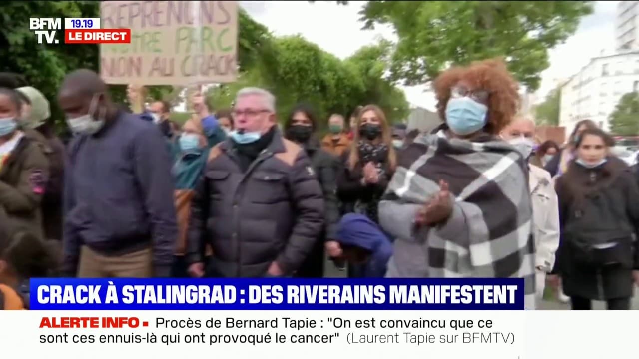 Paris: des riverains manifestent contre le trafic de drogue dans le ...
