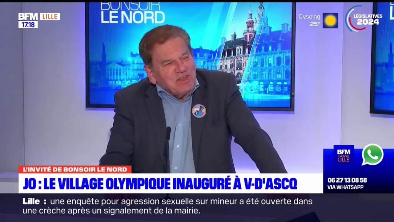 Villeneuve-d'Ascq: Gérard Caudron détaille "l'héritage" des Jeux olympiques