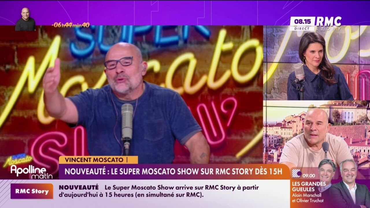 Le Super Moscato Show sur RMC Story: "On va essayer de retranscrire l ...