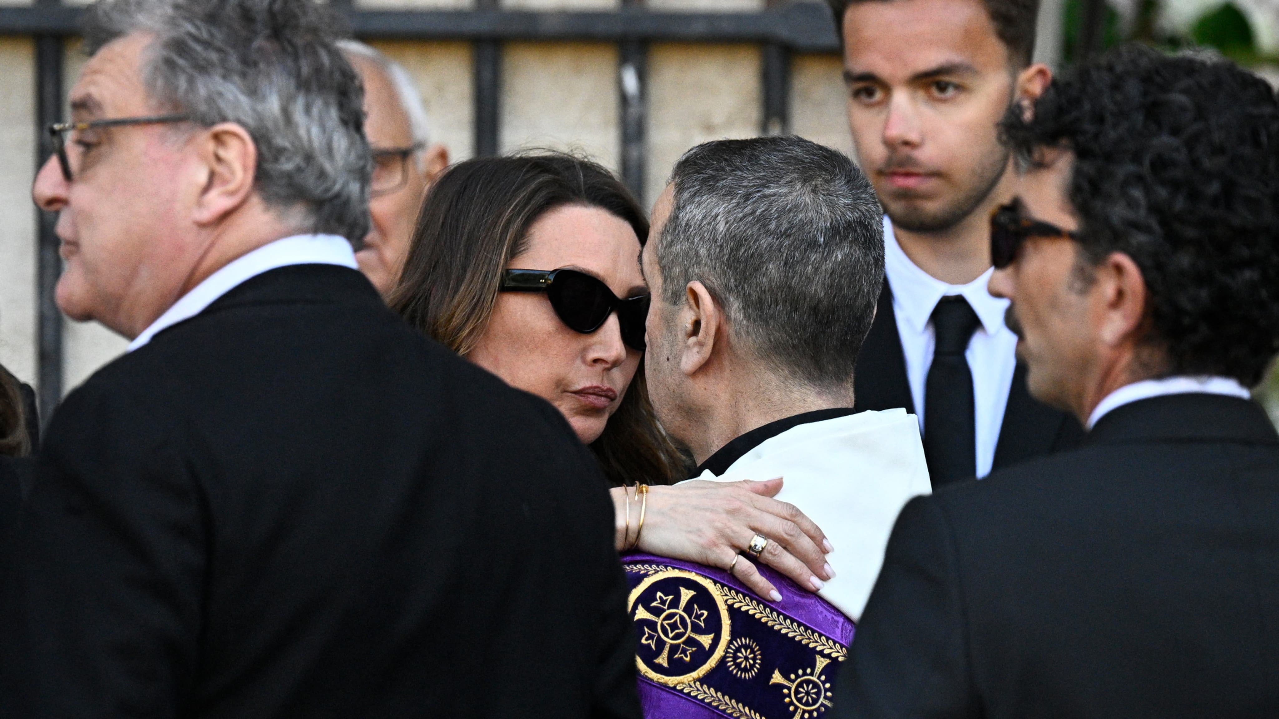 Obsèques de Nathalie Baye: Michel Druker, Brigitte Macron, Catherine ...