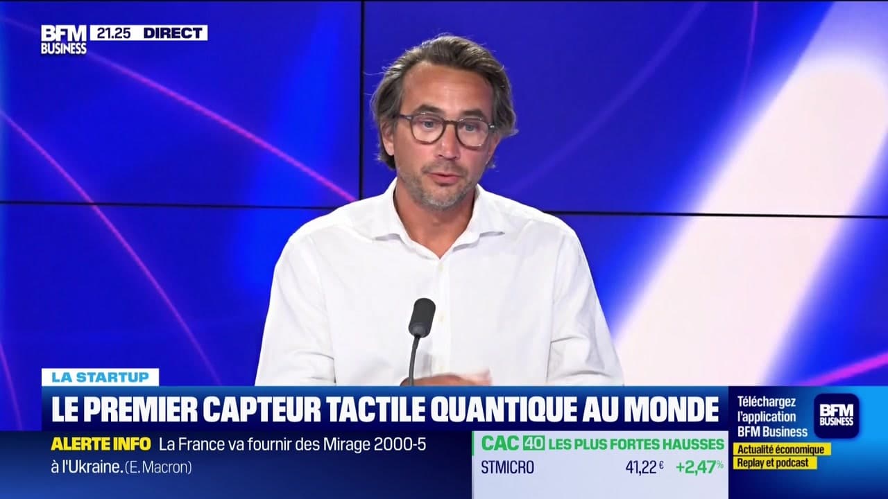 Olivier de Tremaudan (Nanomade) : Le premier capteur tactile quantique ...