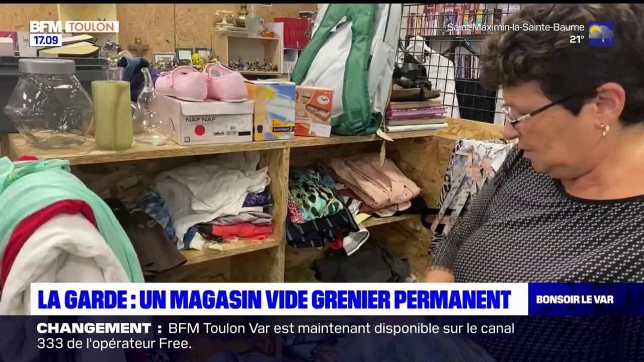 La Garde: un magasin vide grenier permanent