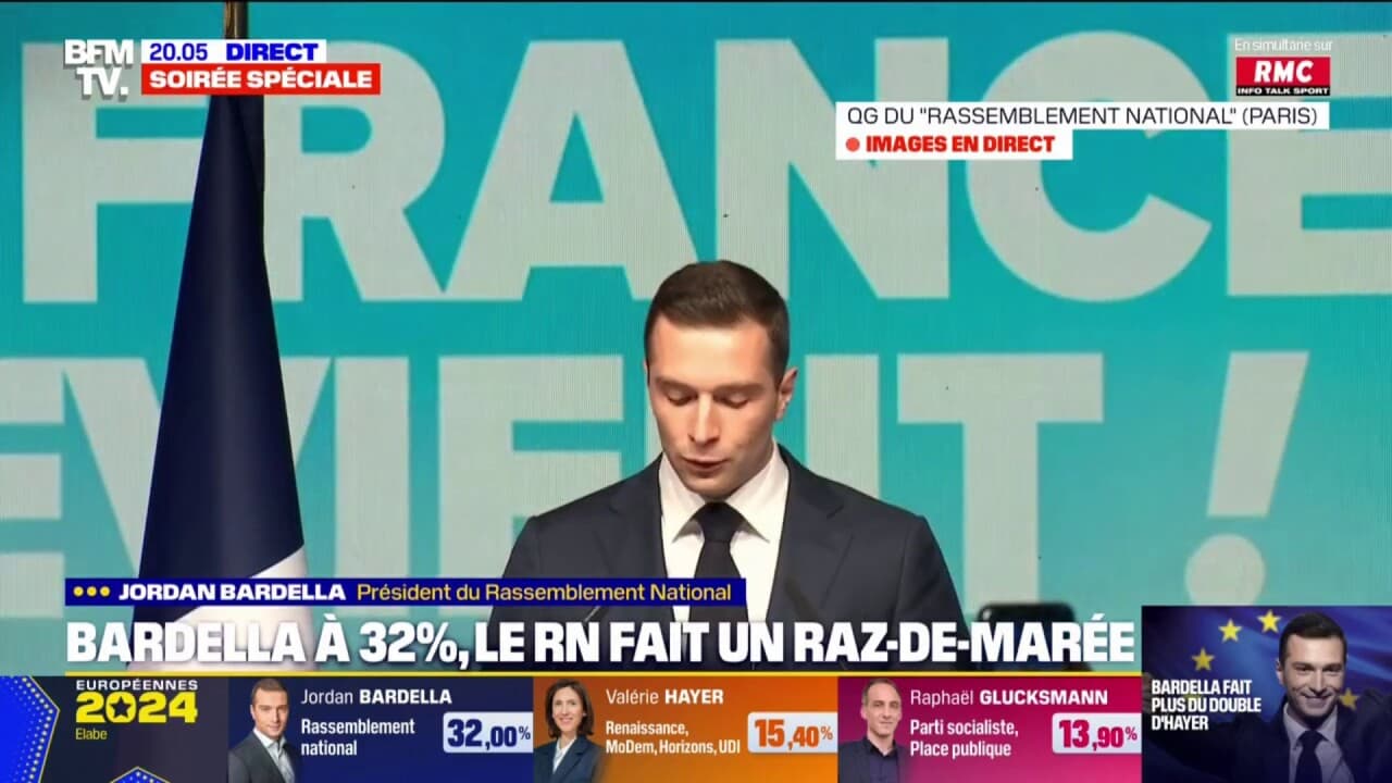 "Les Français ont rendu leur verdict, celui-ci est sans appel": Jordan ...