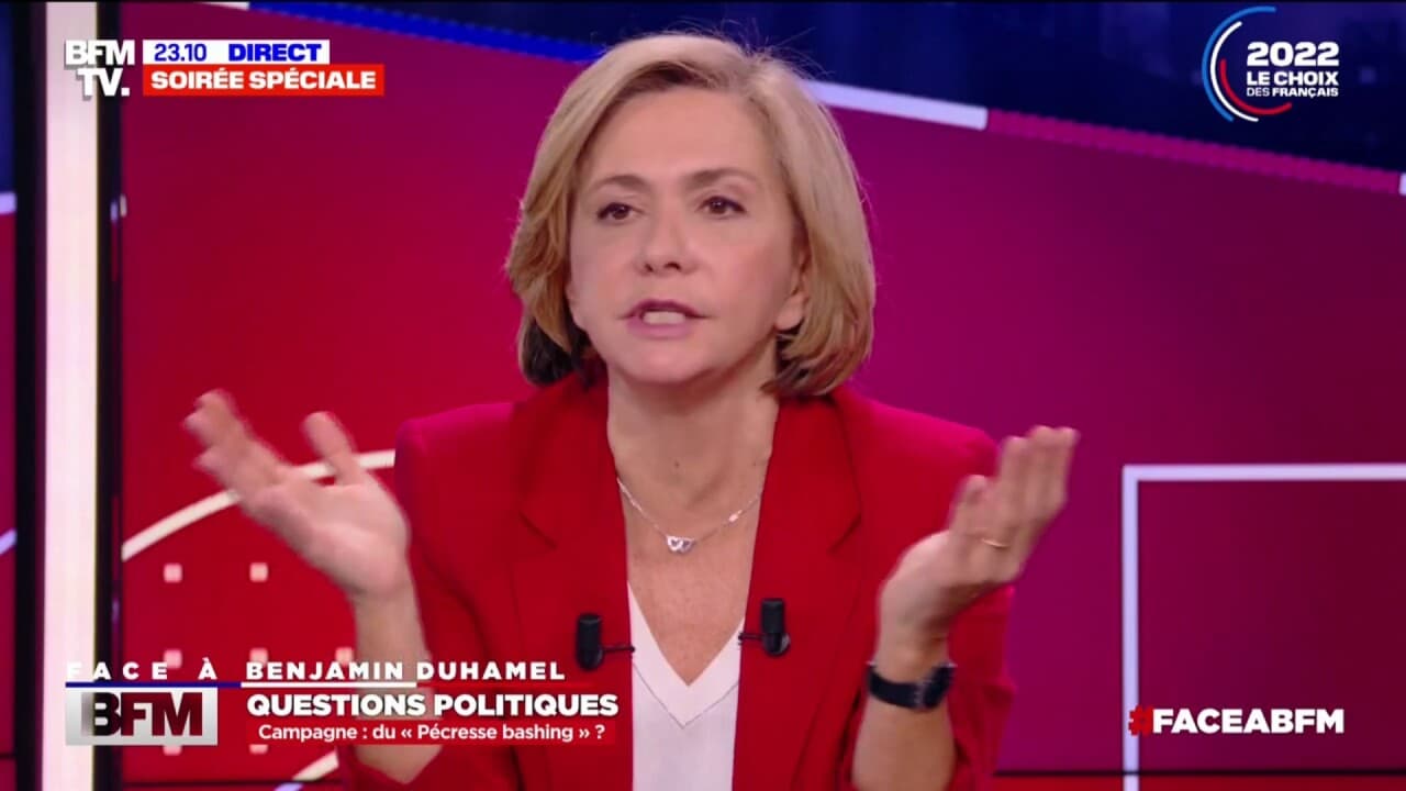 Valérie Pécresse: "Le torrent de bashing que j'ai reçu a été violent ...