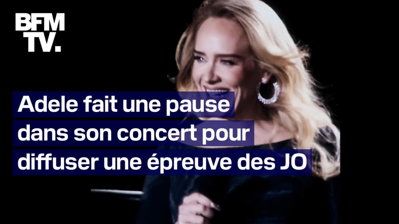 La chanteuse Adele interrompt son concert à Munich pour regarder une ...