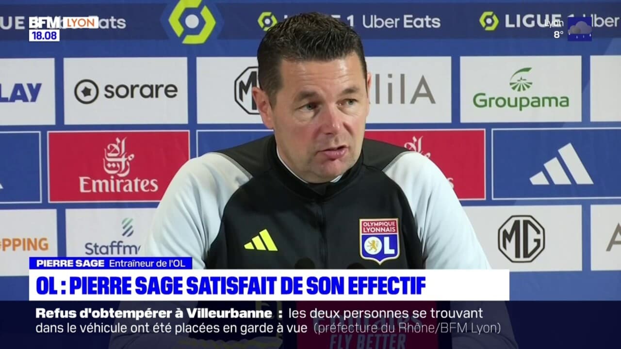 Olympique lyonnais: Pierre Sage est satisfait avant le déplacement face ...
