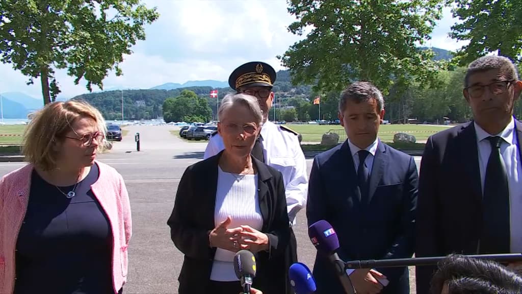 Attaque au couteau à Annecy: Élisabeth Borne dénonce "un acte odieux ...