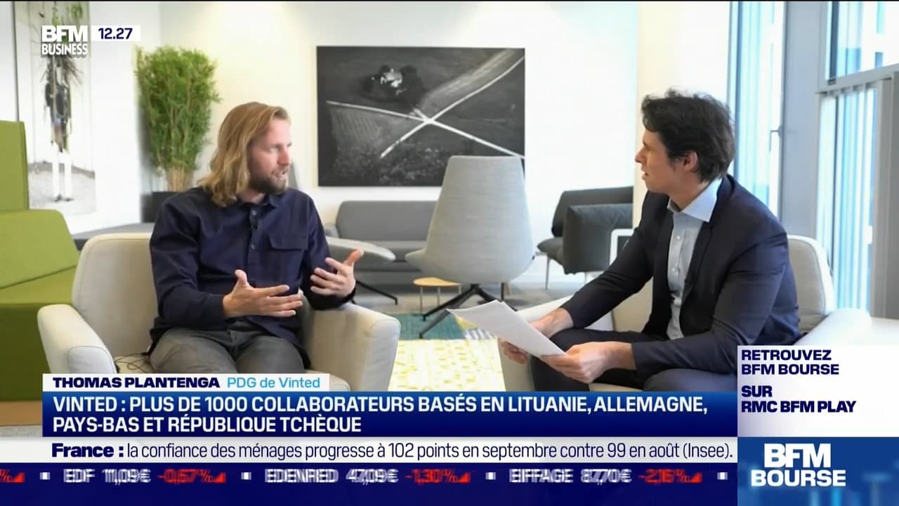 Thomas Plantenga (PDG de Vinted): "Nous sommes les leaders pour faire ...