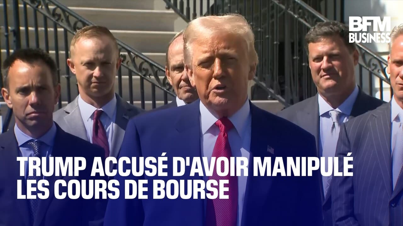 Trump accusé d'avoir manipulé les cours de Bourse